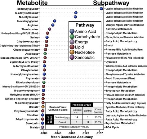 Random Forests Variable Importance In Projection Rf Variable Download Scientific Diagram
