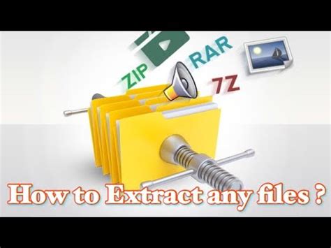 Why I Can T Extract Rar And Zip Files How To Fix Extract Error Zip Youtube