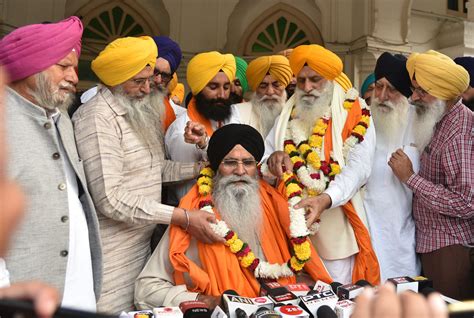Harjinder Singh Dhami Elected Sgpc President For Third Consecutive Term