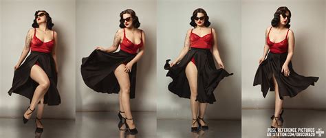 Artstation 1050 Vintage Pin Up Girl Poses Reference Pictures Resources