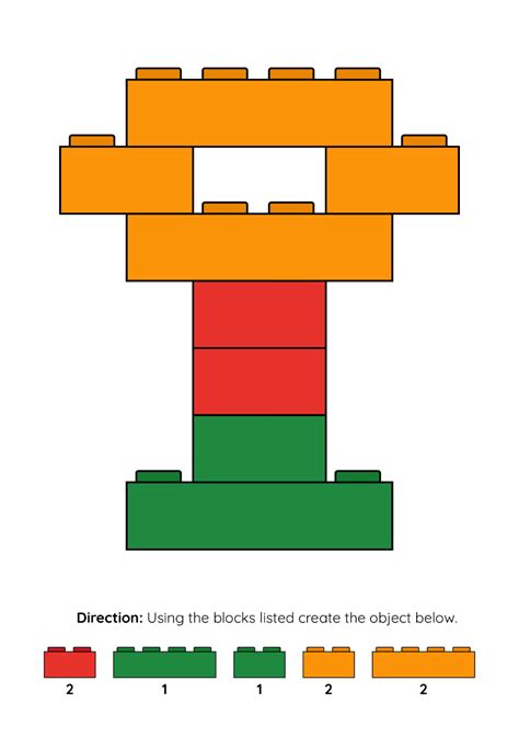 Lego Man Template For Creative Fun