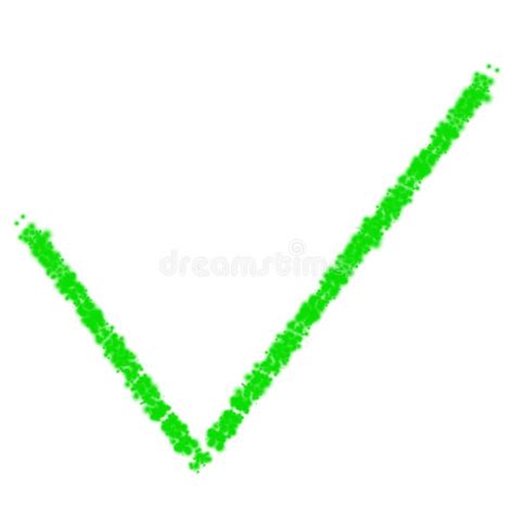 Black Check Mark Stock Image Illustration Of White 288590147