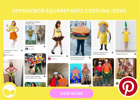 Diy Spongebob Squarepants Costume Ideas
