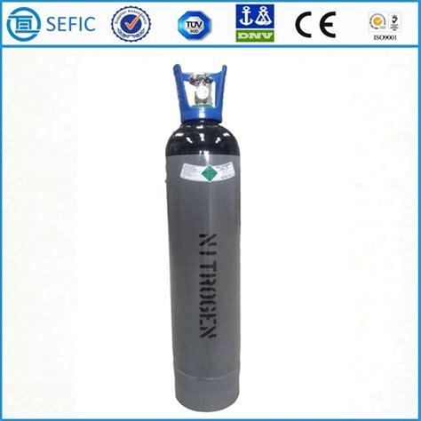 50l High Pressure Seamless Steel Nitrogen Gas Cylinder En Iso9809