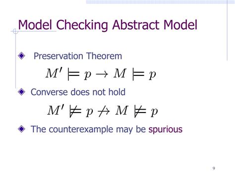 Ppt Sat Based Abstractionrefinement In Model Checking Powerpoint