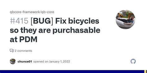 [bug] Fix Bicycles So They Are Purchasable At Pdm · Issue 415 · Qbcore Framework Qb Core · Github