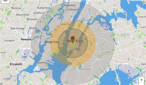 The Nukemap An Interactive Map With Nuclear Weapons Effects Data