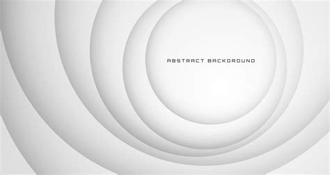 3d White Geometric Abstract Background Overlap Layer On Bright Space