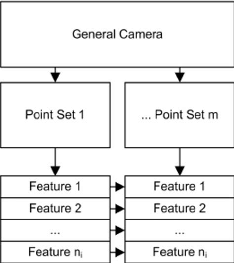Camera Setup For Mapping Point Correspondences Between Constrained