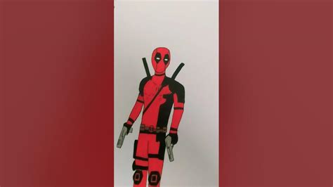 рисунок дедпул Youtube
