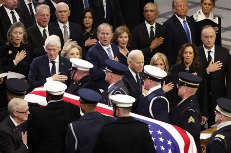 All 5 Living Us Presidents Reunite In A Rare Moment At Jimmy Carters