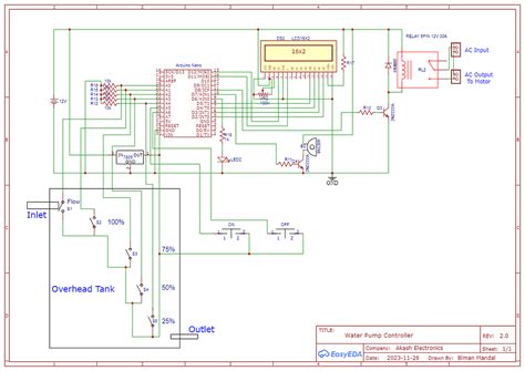 Automatic Water Pump Controller Help Me With My Project To Complete