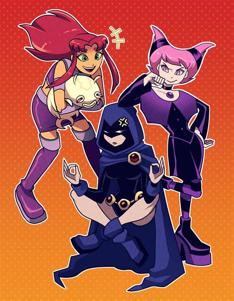 Artstation Teen Titans Girls