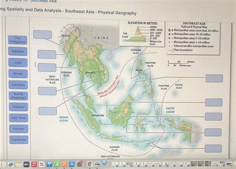 Solved Ng Spatially And Data Analysis ﻿southeast Asia