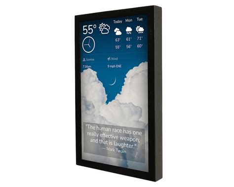 Personalized Smart Digital Display 24 Inch Calendar Dakboard Frame
