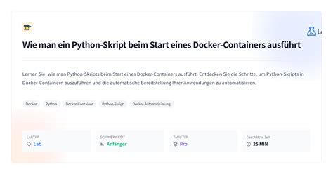 Python Skripte In Docker Ausführen Anleitung And Best Practices Labex