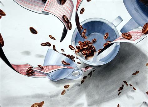 디자인고흐 미술학원 건국대 기초디자인 유형 제시어 향기 기체를 시각화 면재와 점재요소의