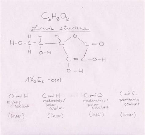 Lewis Structure Vitamin C