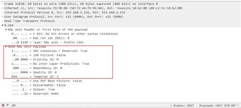 Wireshark抓包查看视频格式和帧率案例wx64d09a6376ca4的技术博客51cto博客