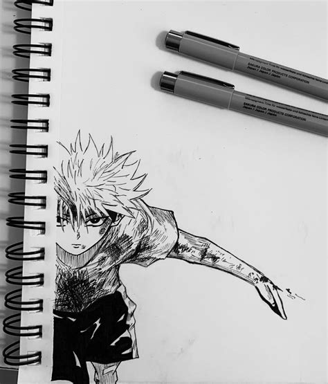 I Drew Killua Scrolller