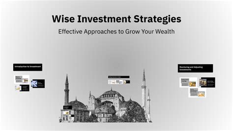 Wise Investment Strategies By Hanna Halim On Prezi