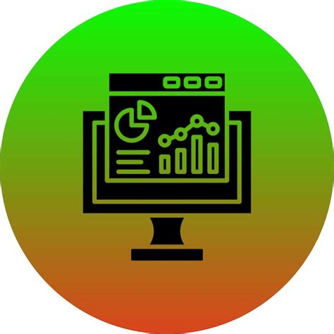 Premium Vector Analytics Icon