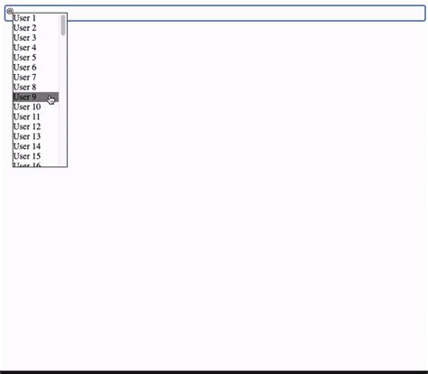 Mentions Select Are Not Scrolled When Using Arrow Down Key · Issue 660 · Signavioreact