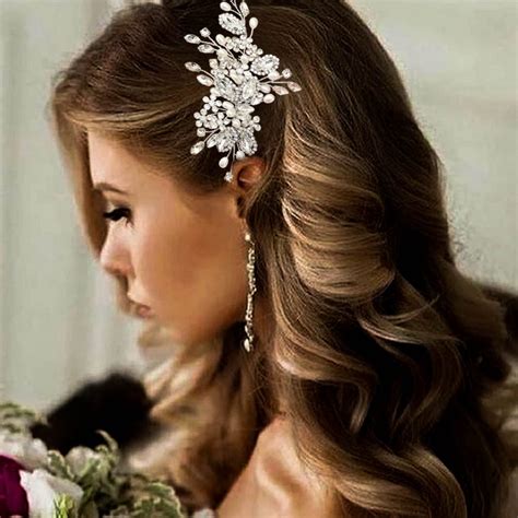 Bridal Wedding Hair Accessories 60 Photos