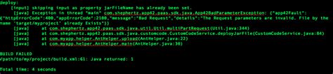 Java Impossible To Undeploy Customcode Jar And Therefore Impossible