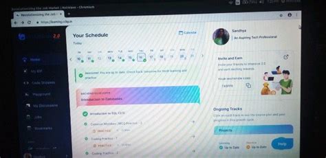 Sandhya Bukkapatnam On Linkedin Nxtwave Consistency Learning Progress Ccbpian Ccbpintensive