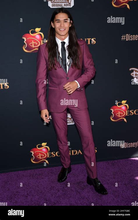 Booboo Stewart Attending The Premiere Of Descendants In Burbank