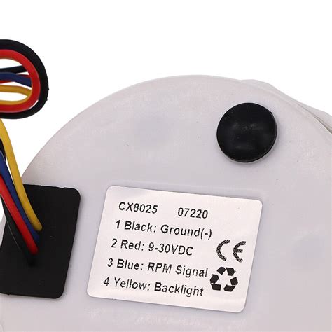 Universal 85mm Digital Speedometer 0~60 Knots For Vicedeal