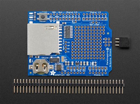 Adafruit Assembled Data Logging Shield For Arduino Pishopca