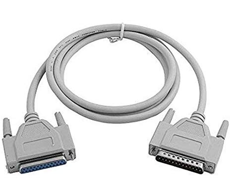 Amazon Com Dahszhi DB25 Male To Female Parallel Printer Serial Extension Cable IEEE1284 25 Pin
