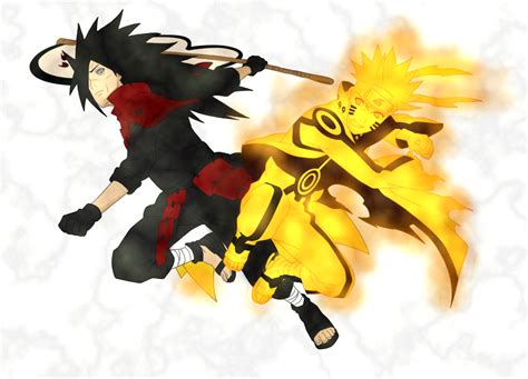 Naruto Vs Madara By Ryzzkh On Deviantart