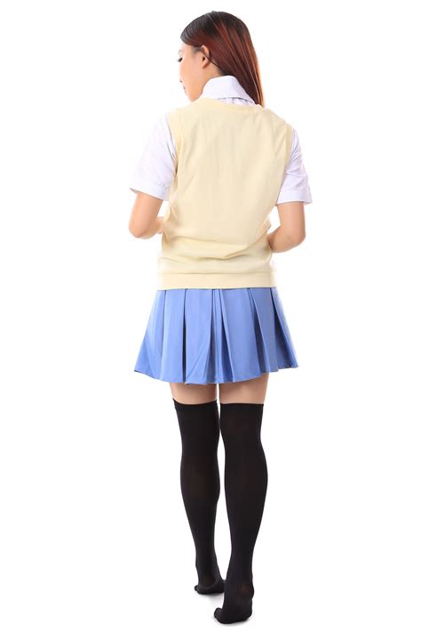 Tari Tari Cosplay Costume Shirahama Hill High School Female Fall