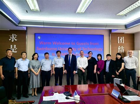 澳大利亚斯威本科技大学副校长一行访问我校 山东科技大学新闻网