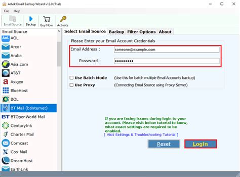 How To Backup BT Internet Emails To PC