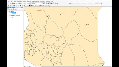 How To Make Shapefile In Arcgis Creating A Shapefile In Arcmap Arcgis Tutoria Youtube