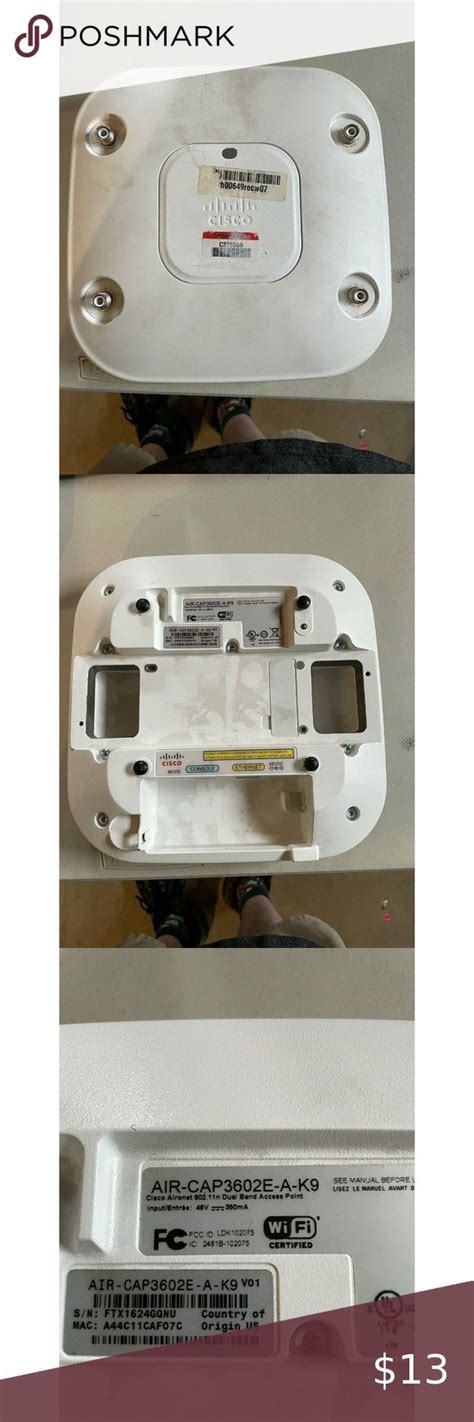Cisco Aironet N Wireless Dual Band Access Point AIR CAP E A K Dual Band Cisco Shopping
