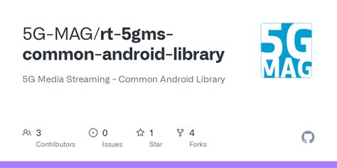 Github G Mag Rt Gms Common Android Library G Media Streaming Common Android Library