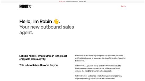 Robin Ai Reviews Alternatives And Pricing Updated October 2025