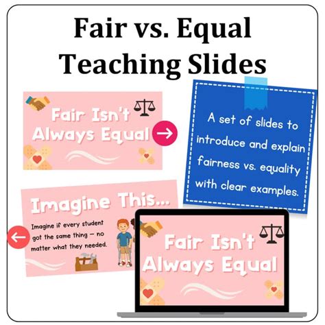 Fair Vs Equal Band Aid Lesson Fairness Vs Equity Equal Or Not Equal