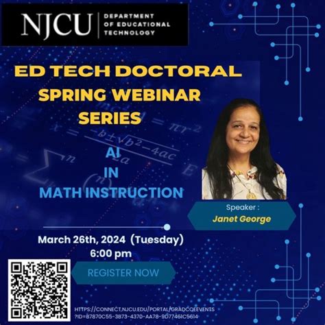 Njcuniversity Njcuedtech Aiineducation Educationaltechnology Stem