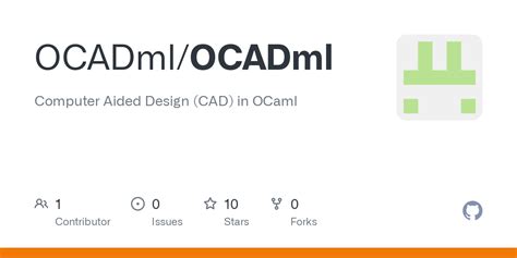 github ocadml ocadml computer aided design cad in ocaml