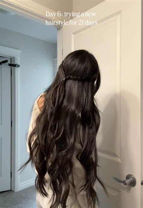 Cute Girl Next Door Hairstyle Tutorial For Long Hair Tiktok