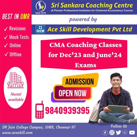 Ace Skill Development Pvt Ltd On Linkedin Cmaexam Cma Coaching Training Learning