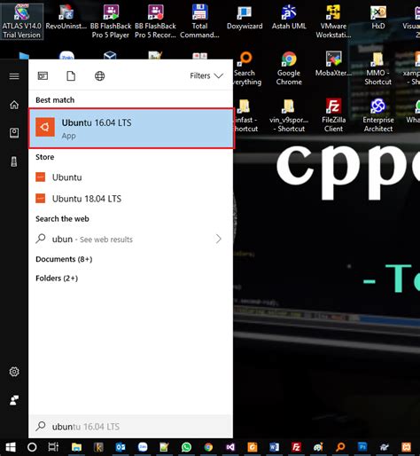 Cài đặt Và Chạy Ubuntu Trên Windows 10 Thông Qua Wsl Không Dùng Máy ảo Cppdeveloper