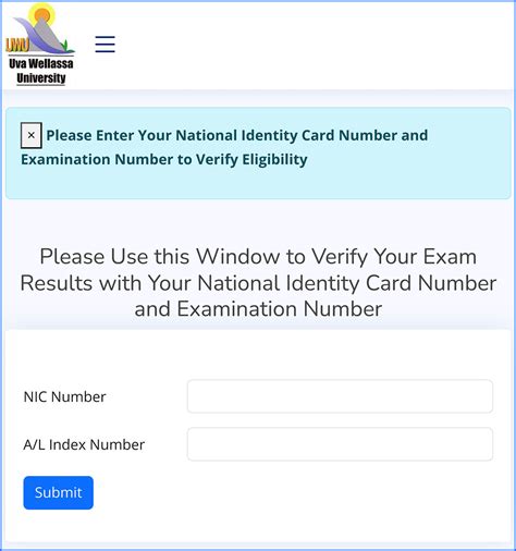 Uva Wellassa University Aptitude Test Results Released 2023