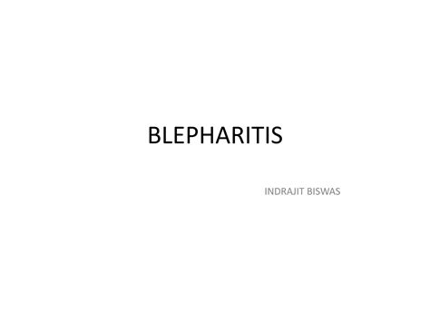 Blepharitis Pptx
